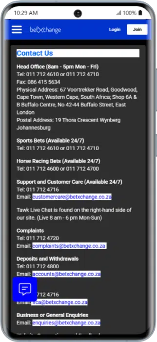 BetXchange app | Download for Android and iOS in South Africa